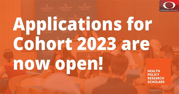 Fully Funded Health Policy Research Scholars Program 2023 - OYA School